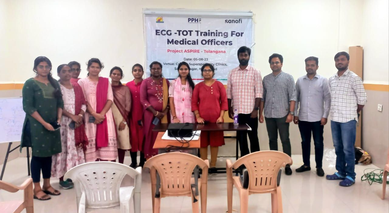ECG Training of Medical Officers - PPHF